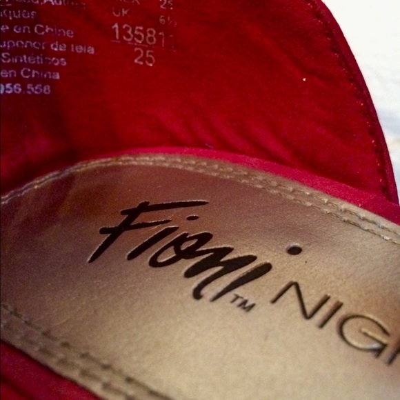 FIONI Clothing | Shoes | Red High Heels Red Fioni Night Heels Red Heels ...